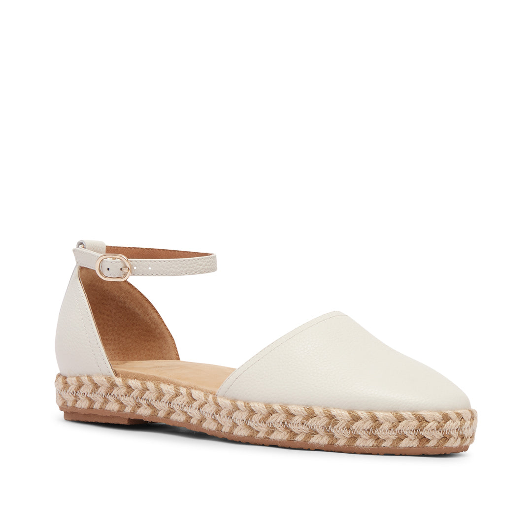 FRANKIE4 Kit Casual Flats - Chalk Tumbled – House of Florian