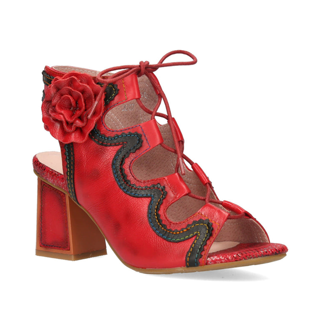 LAURA VITA Hackio 11 Heel - Red – House of Florian